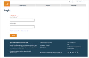 Streamline your login - CDA